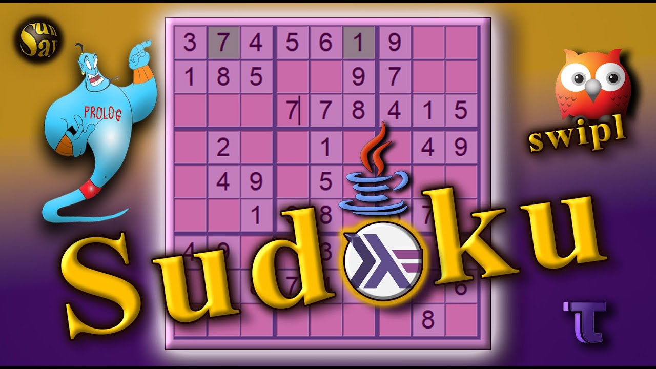 Судоку на Пролог з веб-інтерфейсом на swipl - YouTube