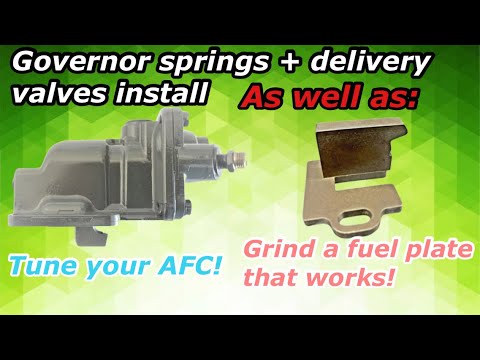 Installing + tuning Injectors, Delivery Valves, and Governor Springs in ...