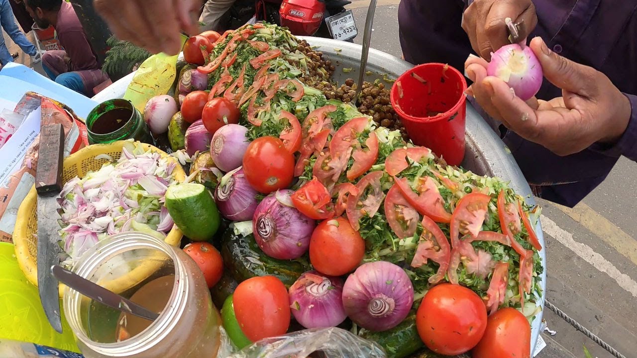 Chana Chaat Most Popular Vegetable Chola Bhuna Masala Recipe Rs 10 Only ...