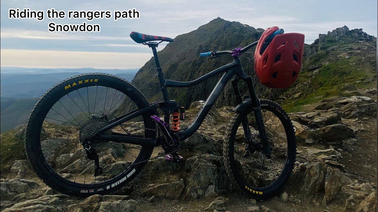 First time mountain biking down Mt snowdon rangers path (RAW) #mtb # ...