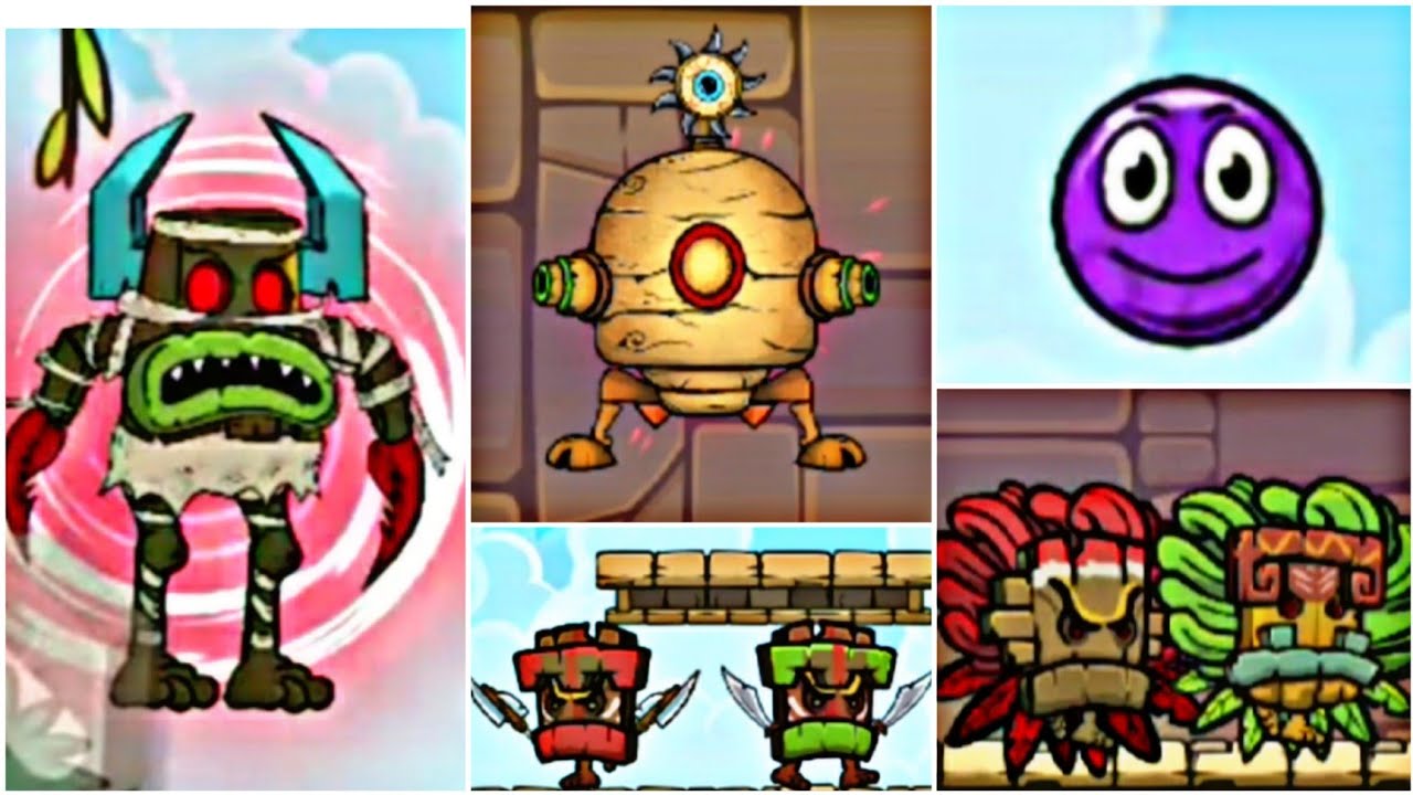 Blue Ball 11 - Red Ball Gameplay - Fight All Bosses (Android, iOS ...
