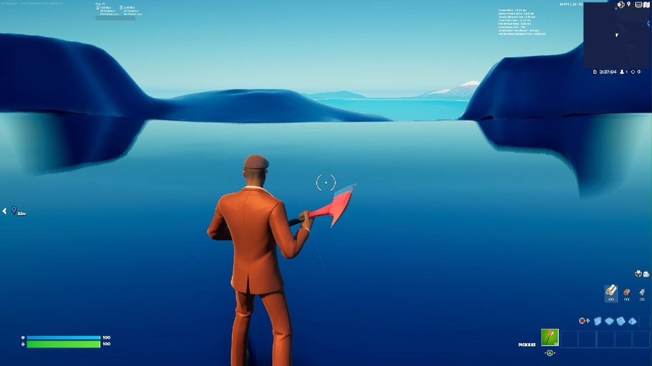 Fortnite Ol' CHOPPER Pickaxe (ingame) - YouTube