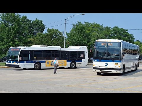 MTA NYCT: Local & Express bus action at Eltingville Transit Center, in ...