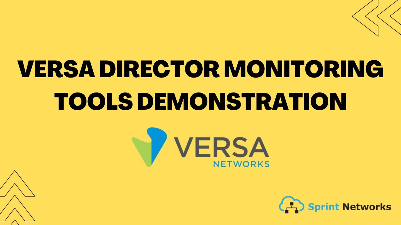 Versa Director Monitoring Tools - YouTube
