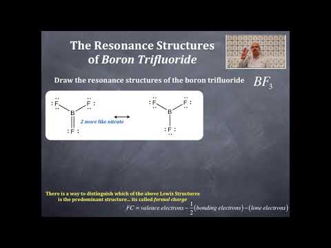 Bonding 33: The Resonance Structures of Boron Trifluoride - YouTube