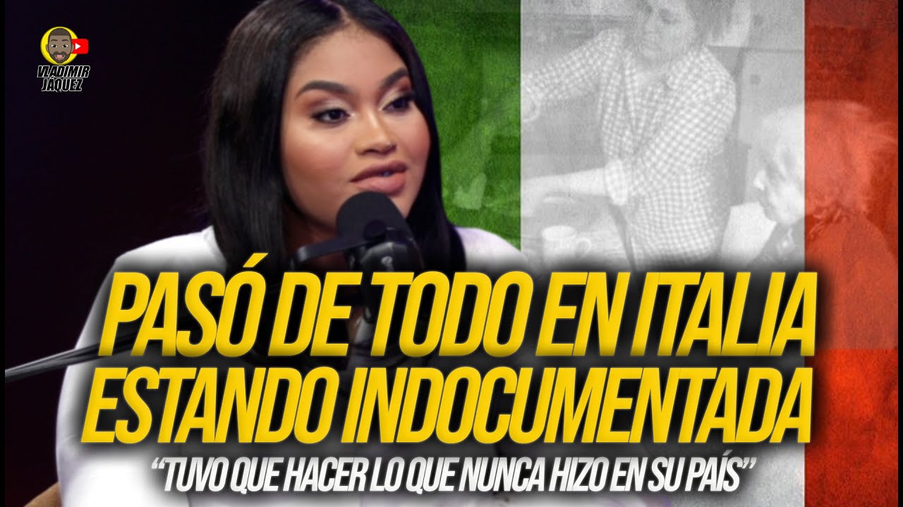 CINZIA PASÓ DE TODO EN ITALIA ESTANDO INDOCUMENTADA! TUVO QUE HACER LO ...