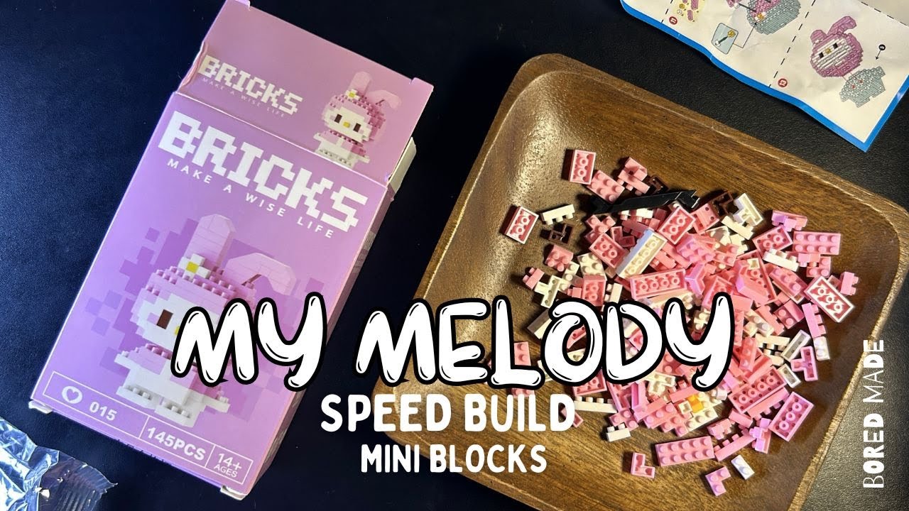 MY MELODY Mini Blocks 🧩 - YouTube