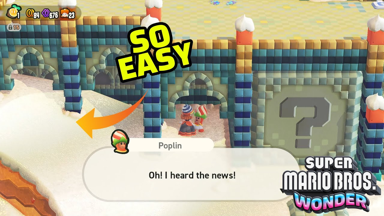 Cool Question Mark Mario