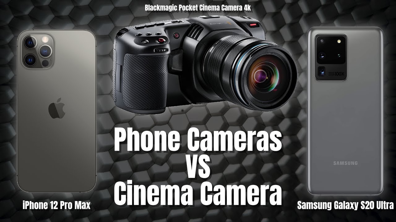 How Good are Phone Cameras VS Cinema Camera BMPCC4k? - YouTube