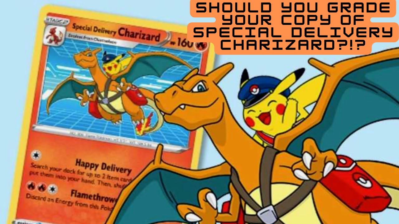 Should You Grade Or Invest In Special Delivery Charizard?!? & Small PSA ...