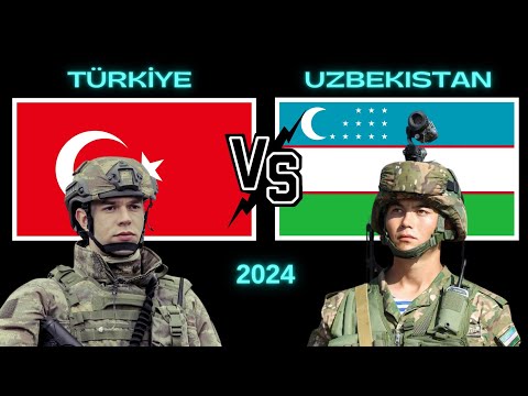 Türkiye vs Özbekistan askeri güç 2024 | Türkiye vs Uzbekistan military power comparison