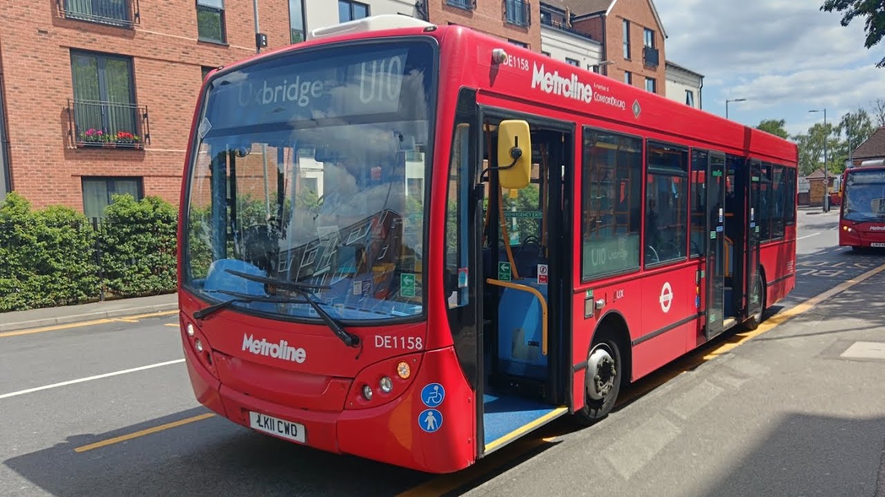 Full Ride Bus Route U10 Uxbridge to Ruislip Heathfield Rise Metroline ...