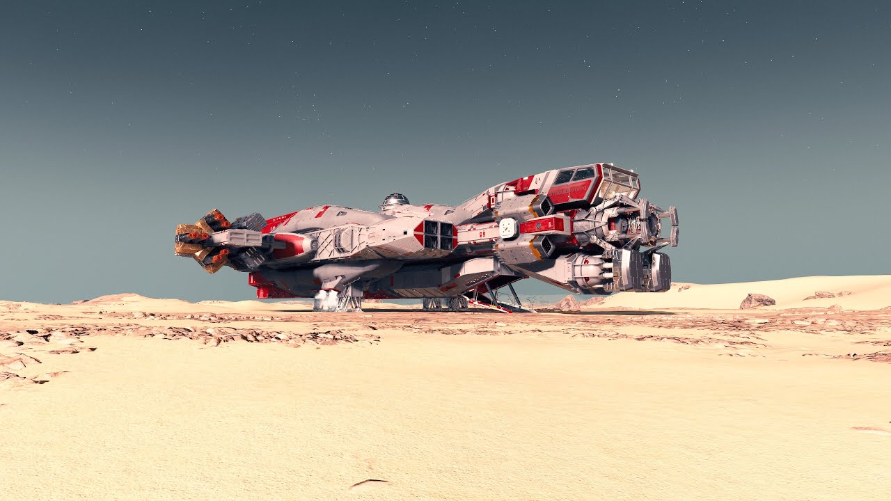 Starfield - LADY BIRD, Class C Warship for Hire... - YouTube