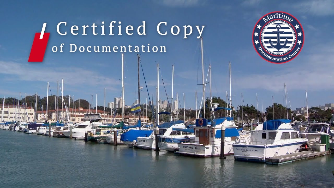 Certified Copy l Maritime Documentation - YouTube