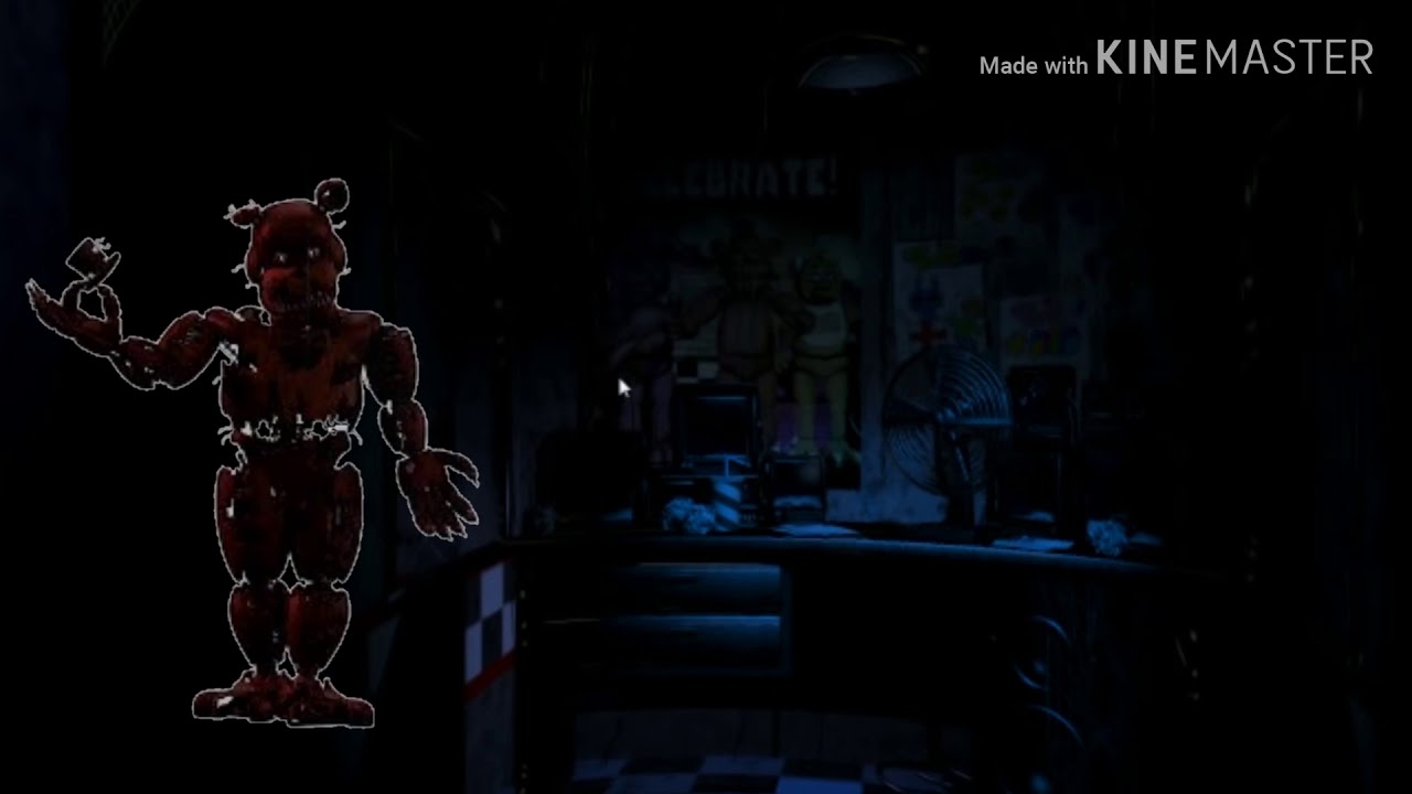FNAF Freddy did the power out animation - YouTube