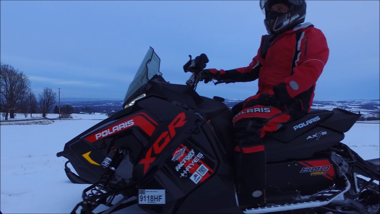 curts new polaris xcr 800 - YouTube