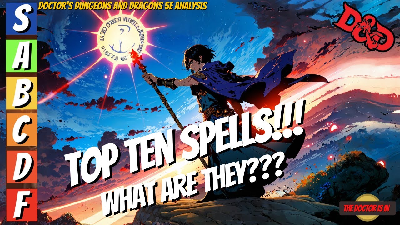 The Doctors Top Ten Spells In Dungeons and Dragons 5E #dnd - YouTube
