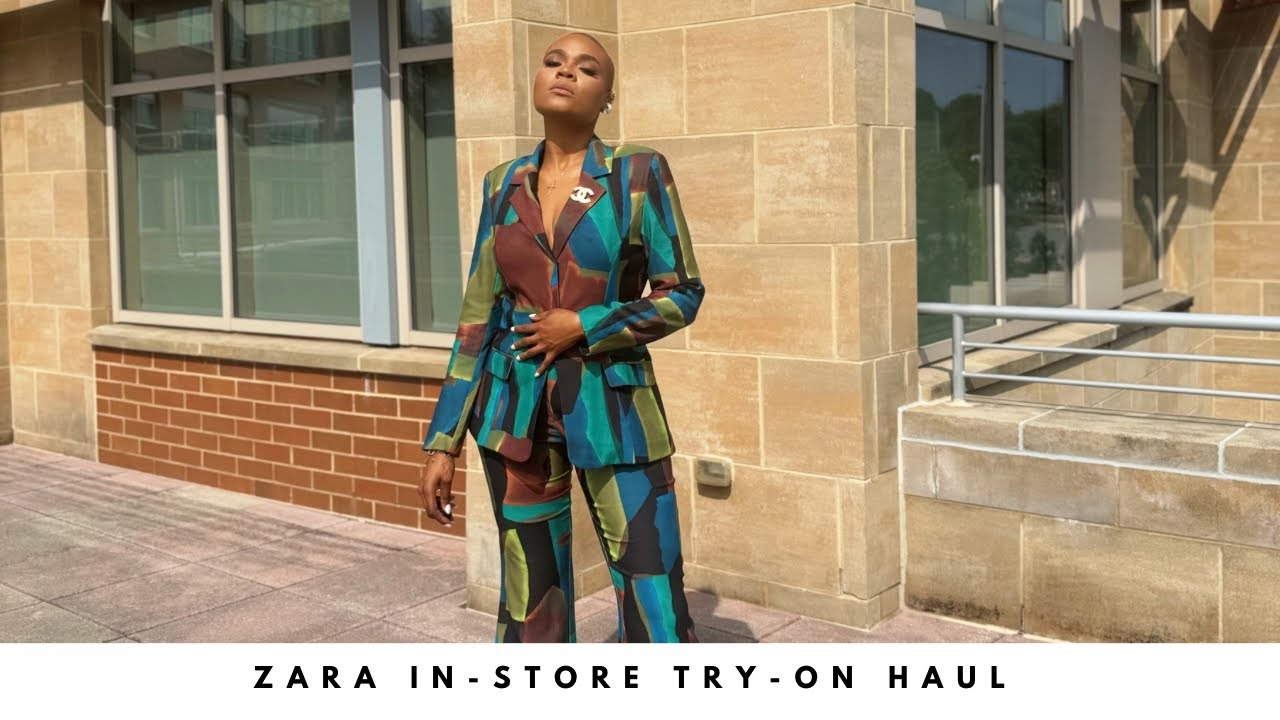 HOW TO WINDOW SHOP AT ZARA 😂 | IN-STORE TRY-ON HAUL #ootd #fashion # ...