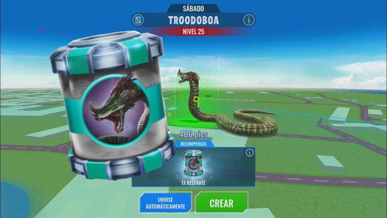 JURASSIC WORLD ALIVE | JEFE TROODOBOA - YouTube