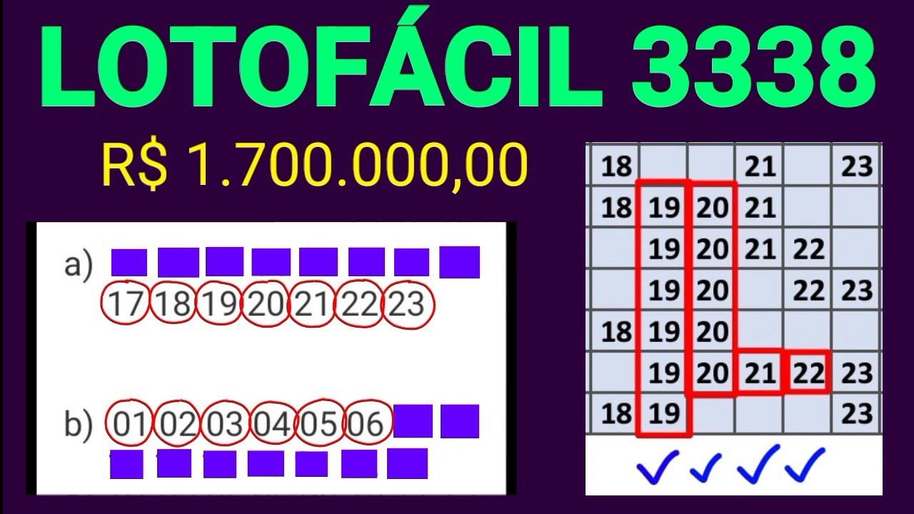 Lotofácil 3338 / observações e analises com os sorteios antes / duas ...