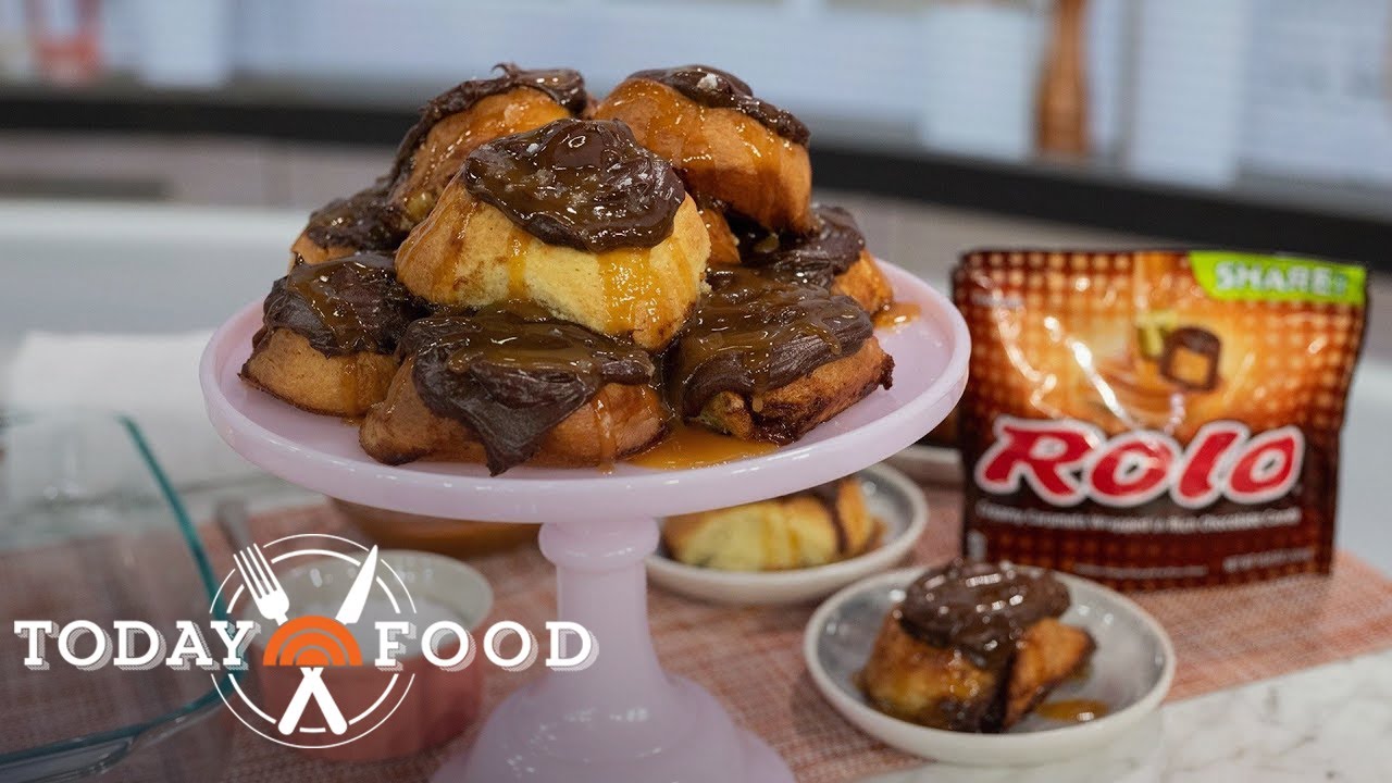 Sea salt Rolo cookies and Rolo rolls: Get the recipes! - YouTube