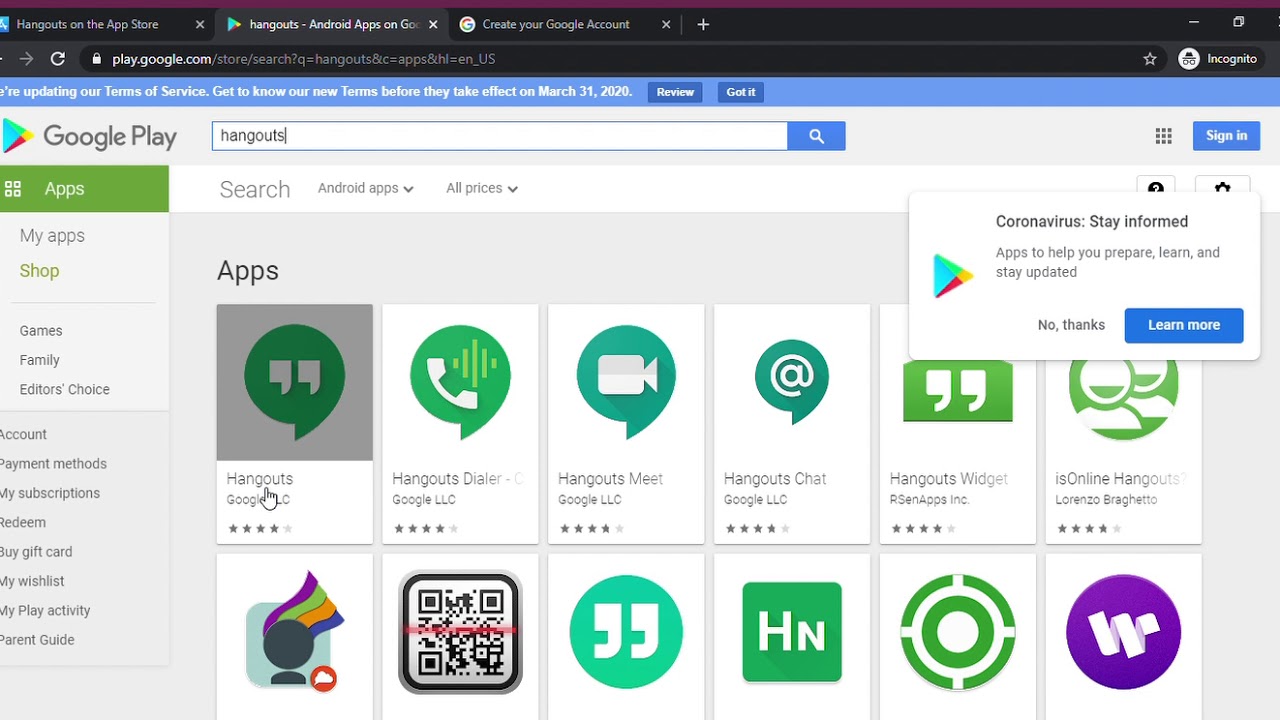 Google Hangouts: How to download - YouTube