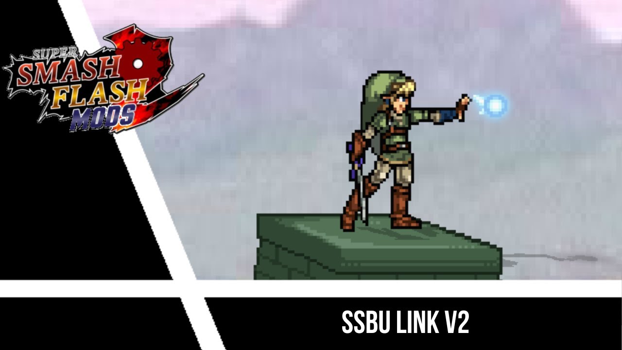 SSF2 MODS - SSBU LINK V2 - YouTube