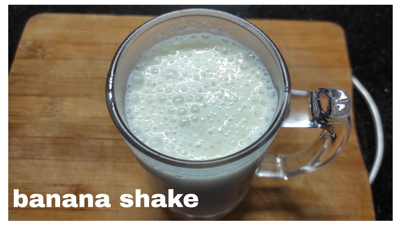 banana Shak milk shake how to make banana milk shake #recipe - YouTube