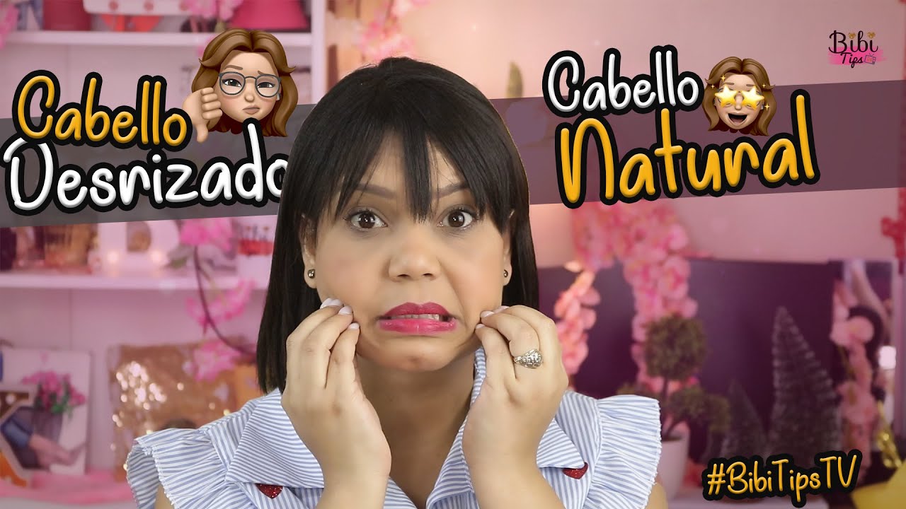 ¿ QUE ES MEJOR LLEVAR EL CABELLO NATURAL O DESRIZADO? 😮🤔DESVENTAJAS DEL ...
