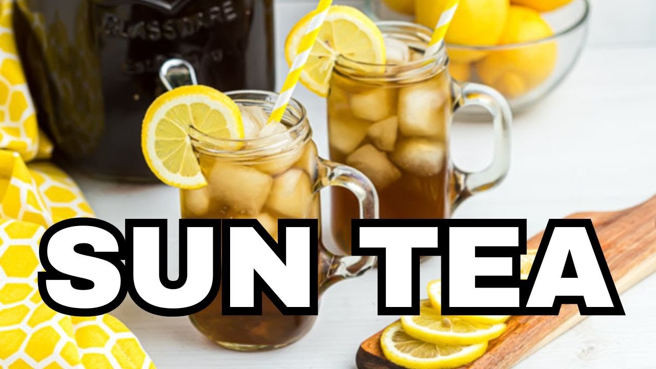 Homemade Sun Tea – So Simple & Delicious! - YouTube