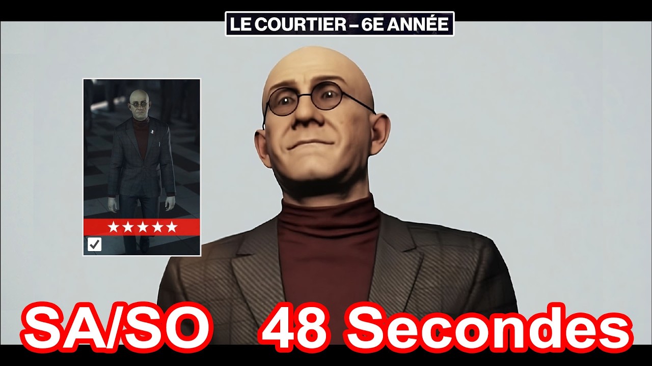 Hitman 3 WoA - Le Courtier - 6E Année - SA/SO - 48 Secondes - Howard ...