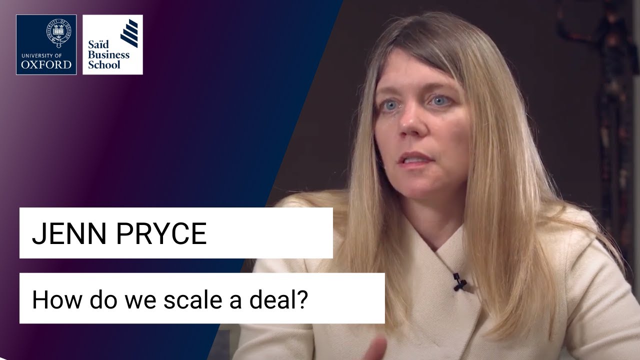 Oxford Social Finance Programme Leadership Series - Jenn Pryce - How do ...