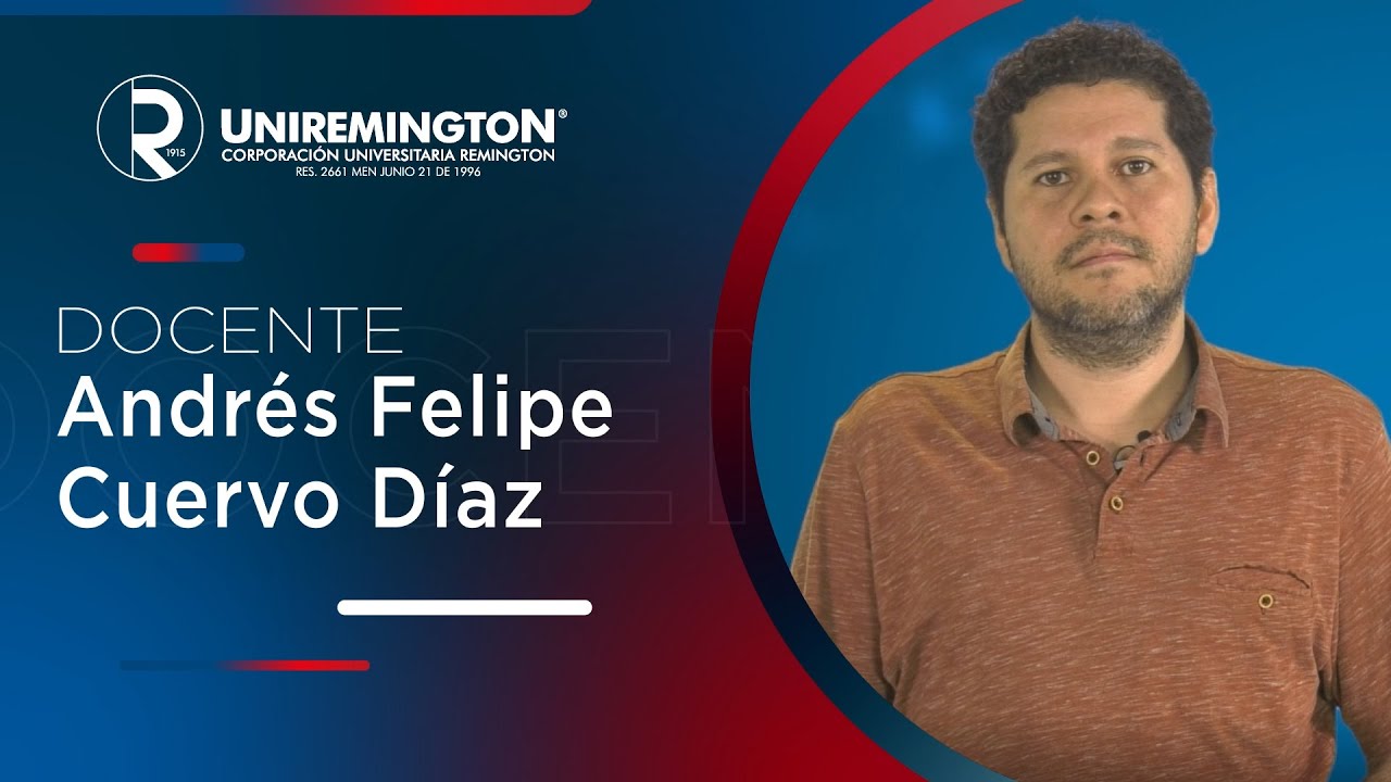 Docente Andrés Felipe Cuervo Díaz - YouTube