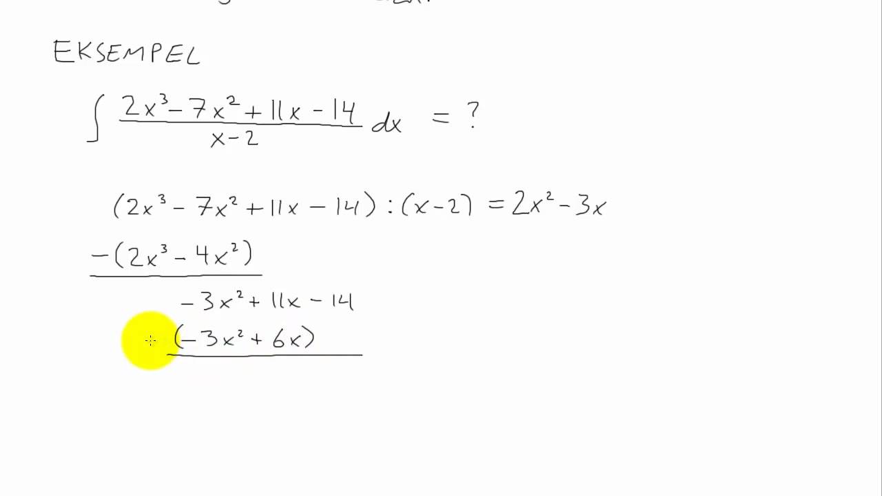 Matematikk R2 - 069 - Polynomdivisjon - YouTube