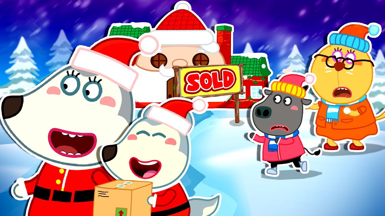 Santa Is Leaving On Christmas 😲 Don't Be Naughty 💥 Kids Cartoon | Moro ...