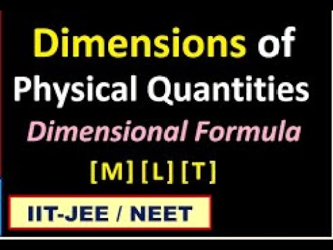 Dimension Formula part 2 - YouTube