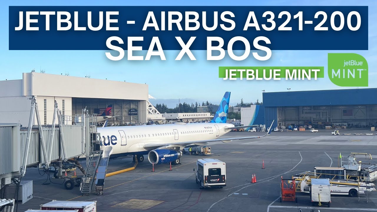 TRIP REPORT | jetBlue Airways - Airbus A321-200 - Seattle (SEA) to ...