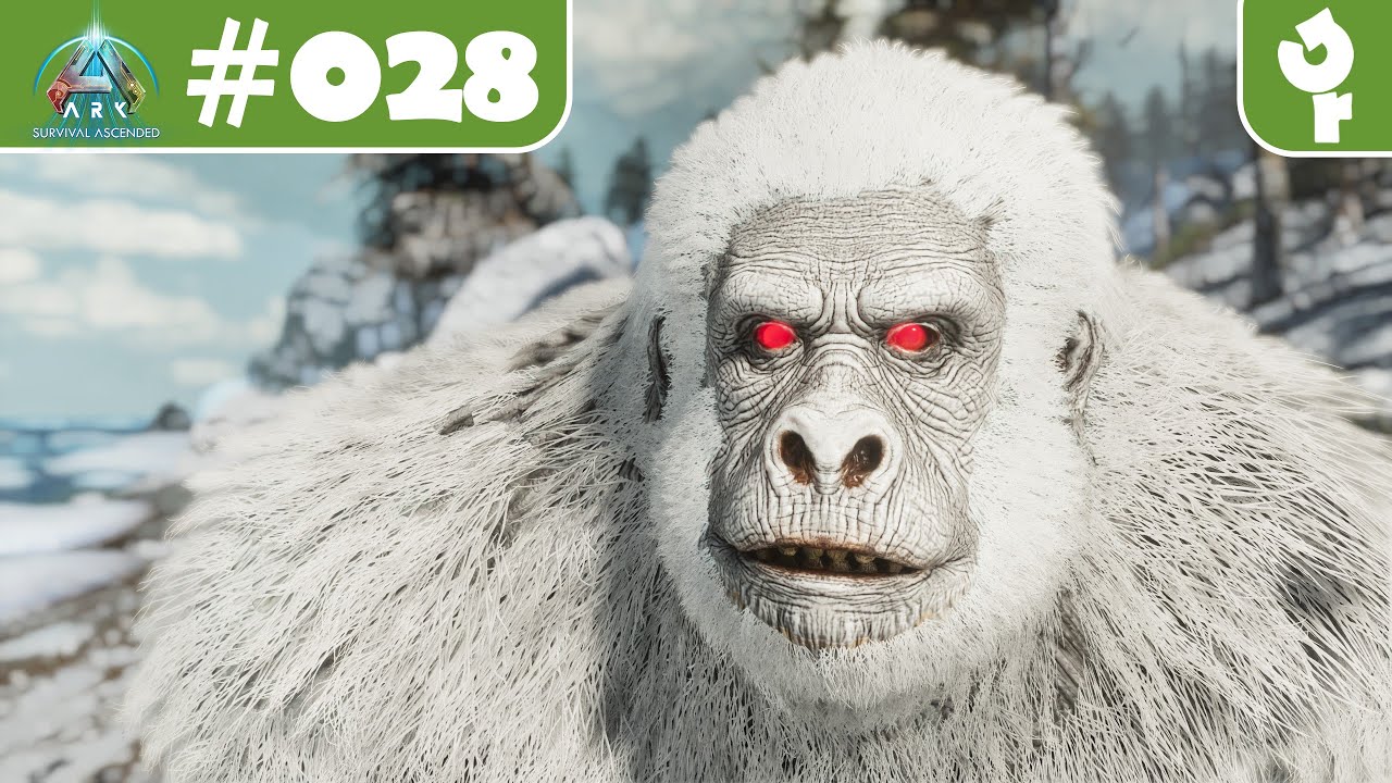 ARK: Survival Ascended #028 - Winter Wonderland: Sněžný muž a Yetti ️ ...