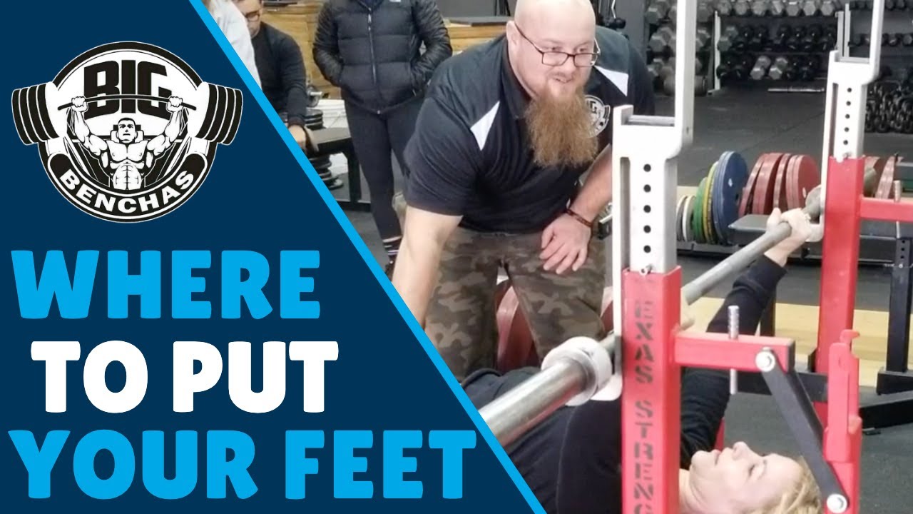 Adjusting Your Foot Position On The Bench Press For Increased Stability ...