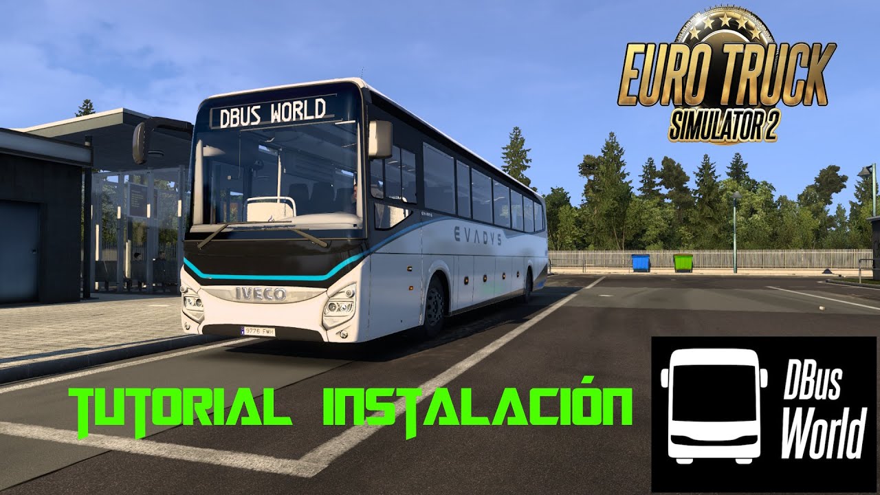 Euro Truck Simulator 2: Tutorial Dbus World - YouTube