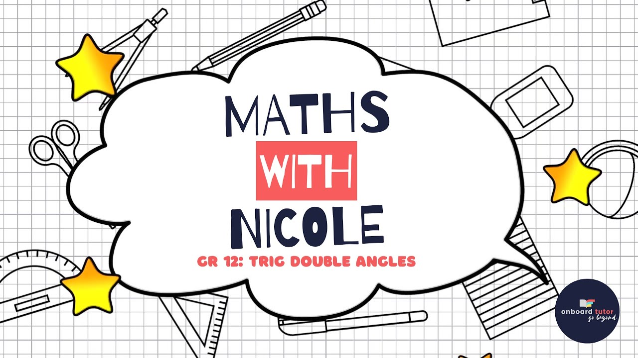 Grade 12: Trigonometry Double Angles - YouTube