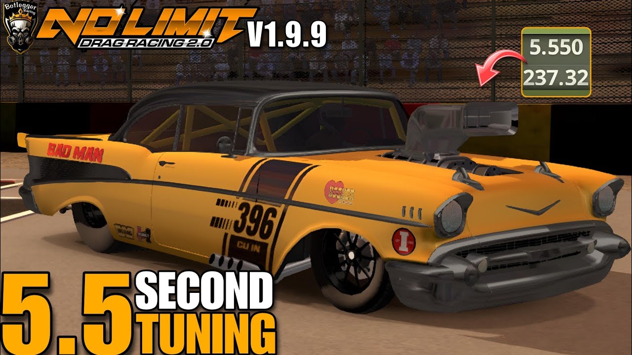 Chevy 55 Bell Air Tuning 5.5 Second 1/4 Mile No Limit 2 V1.9.9 - YouTube