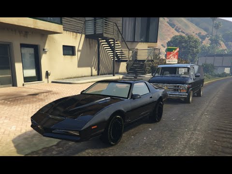 GTA V | KNIGHT RIDER KITT | GTA 5 MOD - YouTube