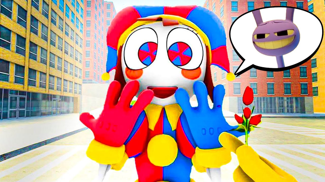 Pomni Love Story! Amazing Digital Circus | Garry's Mod - YouTube