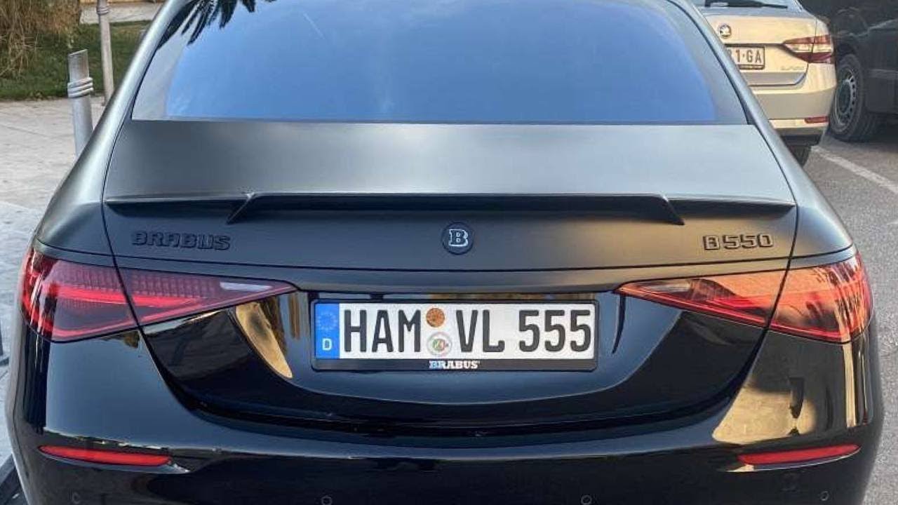 W223 Brabus B550 Logo Emblem for Mercedes Benz S Class S500 S63 W222 ...