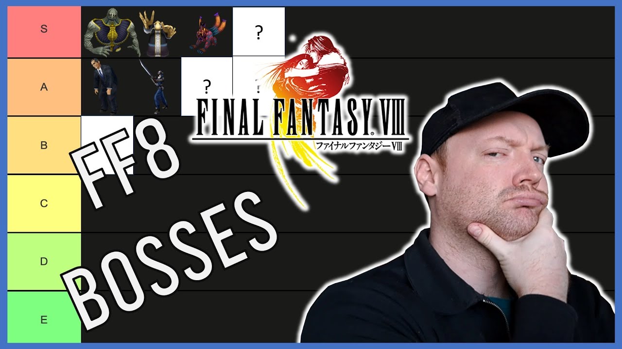 I Ranked the Final Fantasy VIII Bosses | FF8 Tier List - YouTube