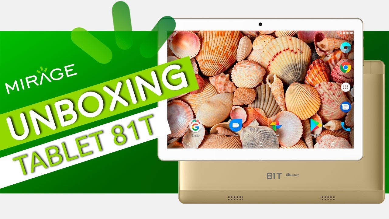 Tablet Mirage 81T 10 Polegadas - YouTube