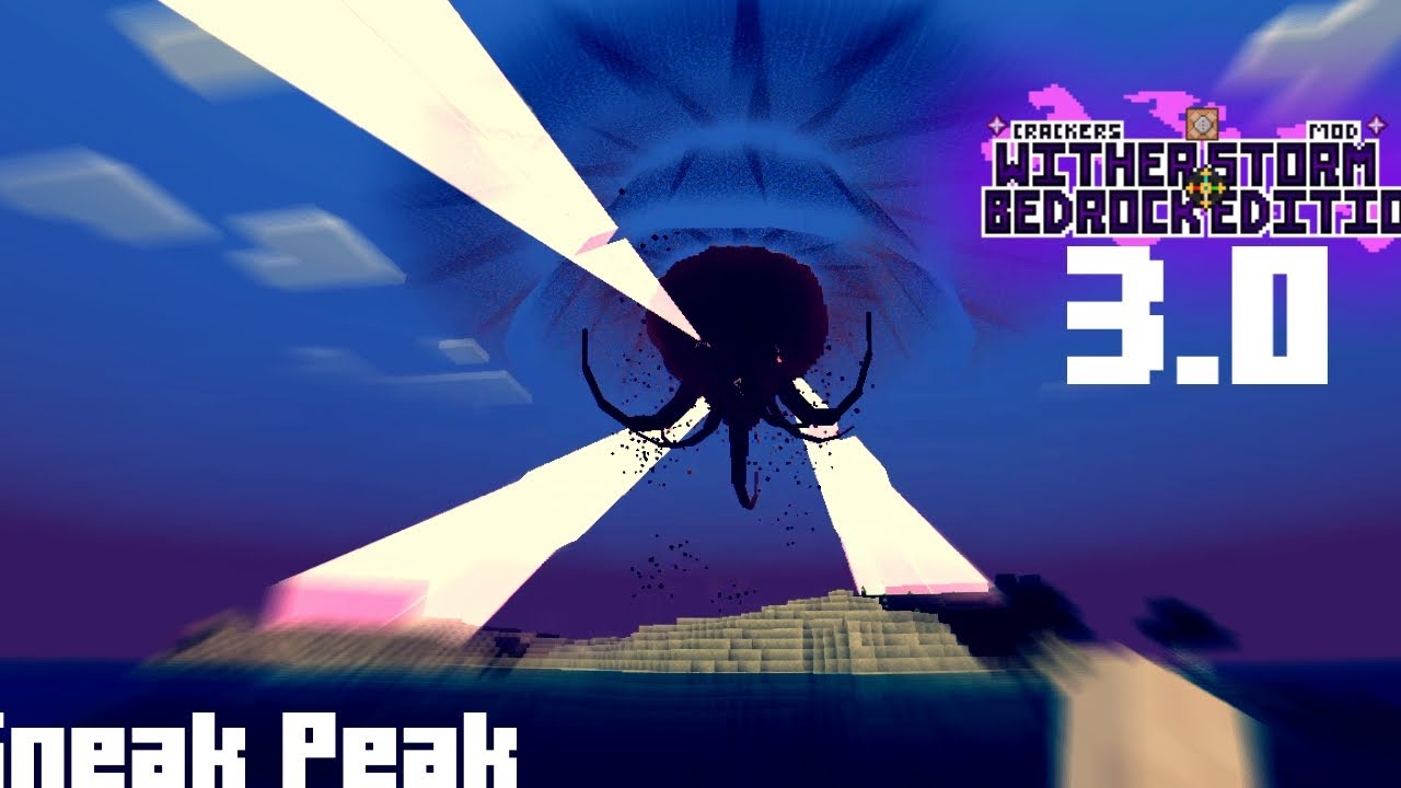 Cracker's Wither Storm Bedrock Edition 3.0 (Rendering-Head-Test ...