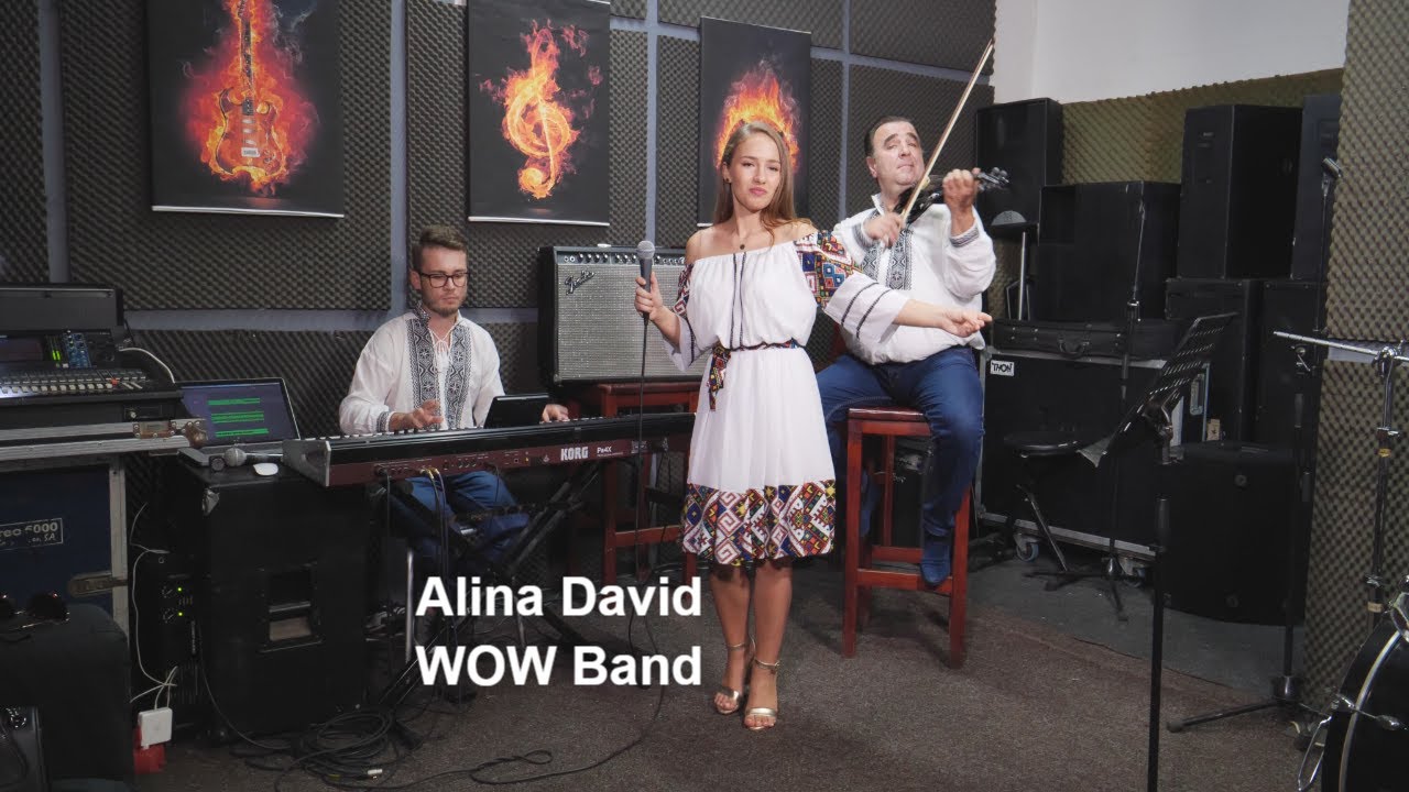 Alina David & WOW Band - Colaj muzică machedonească - YouTube