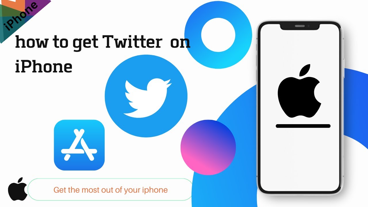 How to get twitter on iPhone ? - YouTube